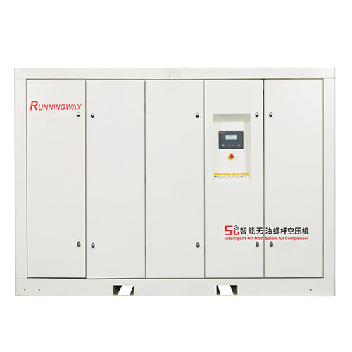 Industrial Stationary Dry Type Silent 7-10bar Oil Free Direct Driven AC ...