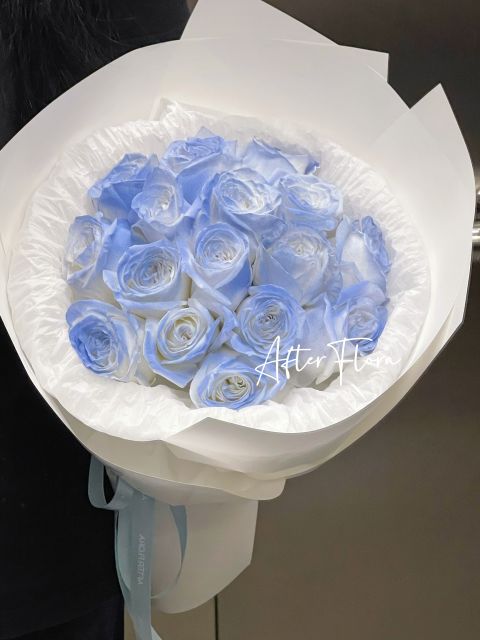 French Blue Roses