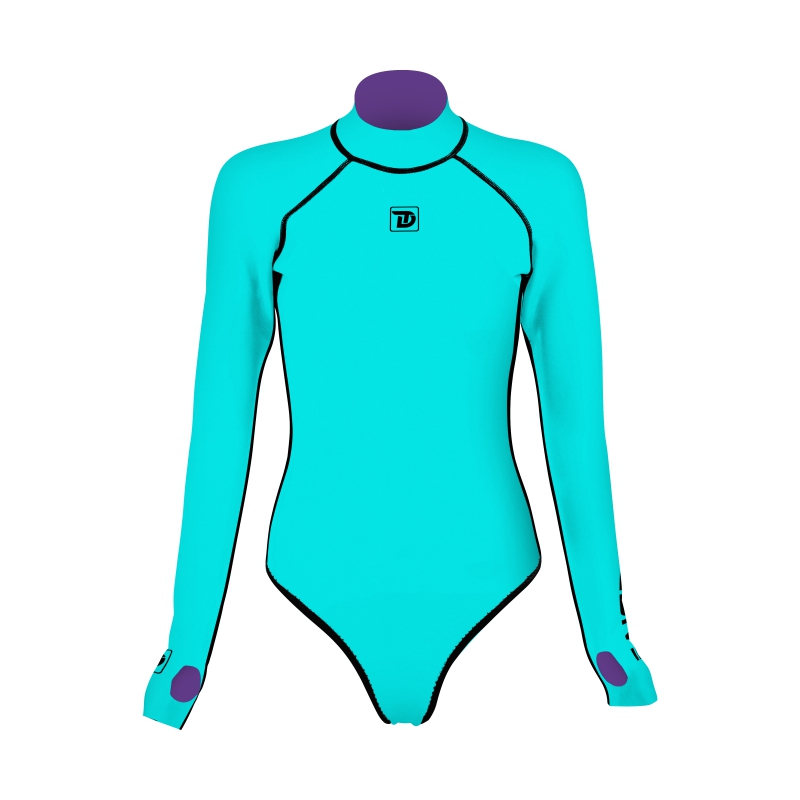 TRUDIVE Open Back Wetsuit Cut Bikini | Stylish 2mm Neoprene Wetsuit