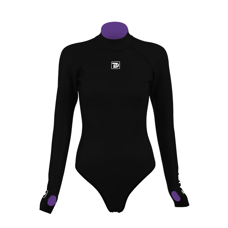 TRUDIVE Open Back Wetsuit Cut Bikini | Stylish 2mm Neoprene Wetsuit