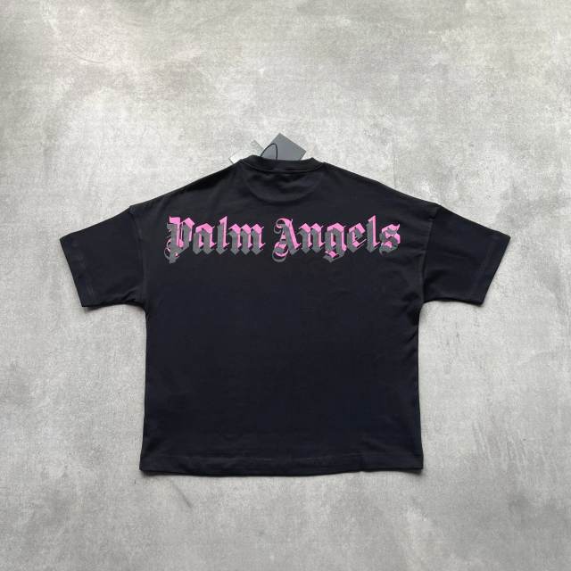 Free shipping palm angels overlapping letters tee