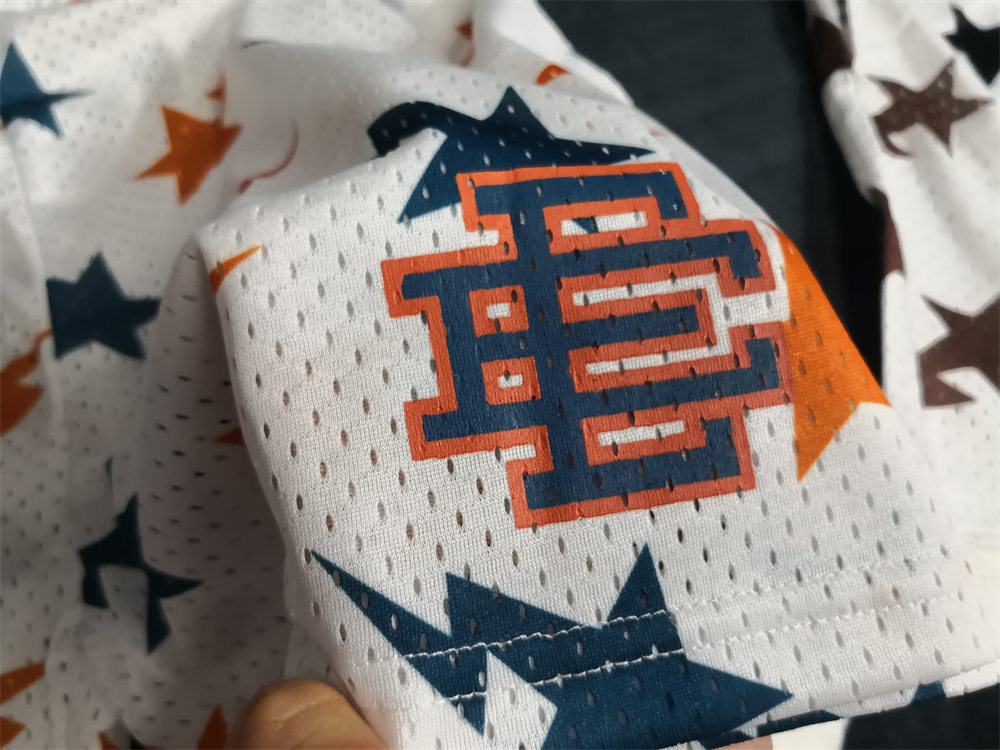 Free Shipping Eric Emanuel Star Mesh Shorts 6 Colors