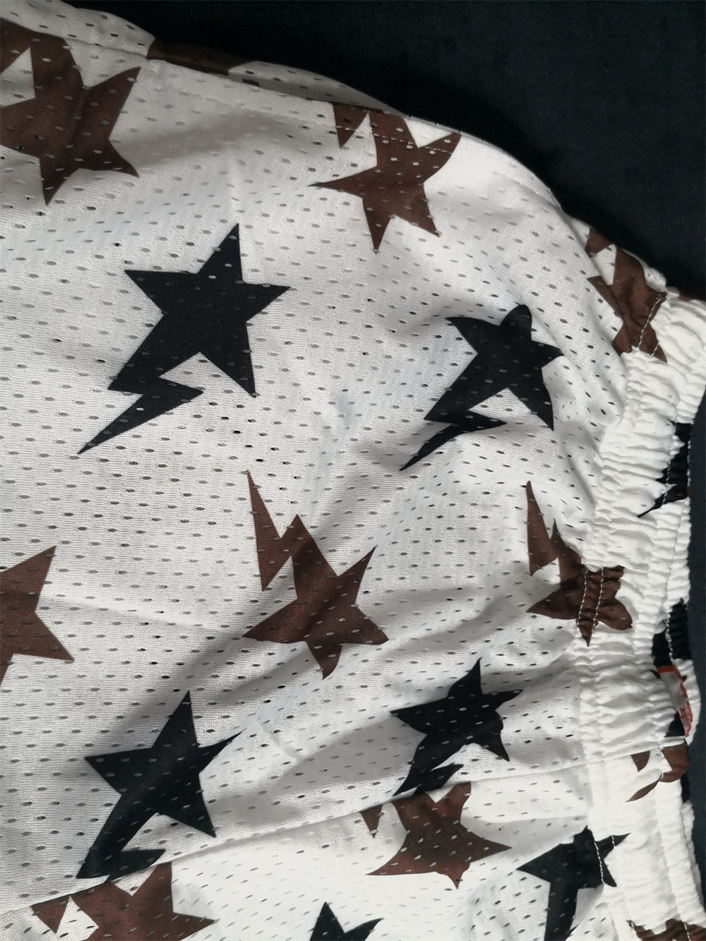 Free Shipping Eric Emanuel Star Mesh Shorts 6 Colors