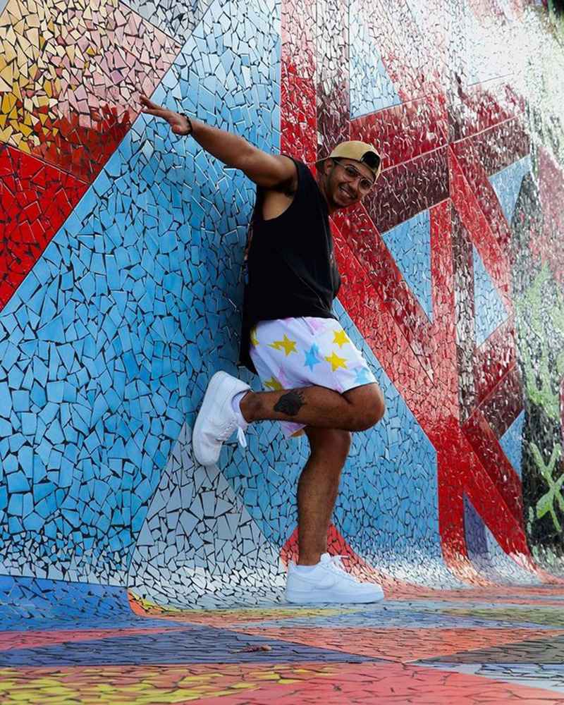 Free Shipping Eric Emanuel Star Mesh Shorts 6 Colors