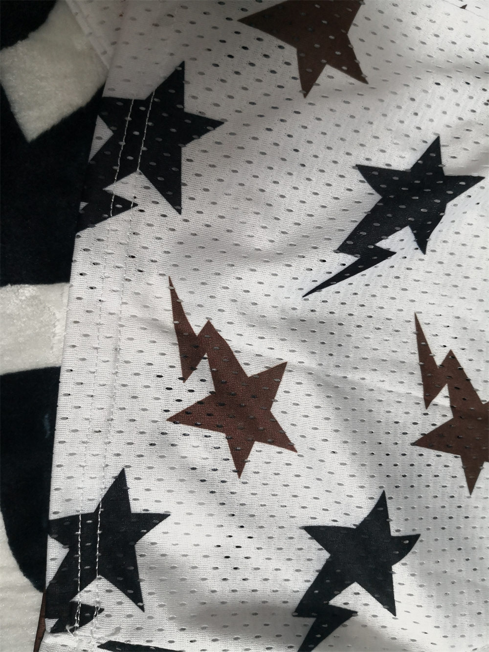 Free Shipping Eric Emanuel Star Mesh Shorts 6 Colors