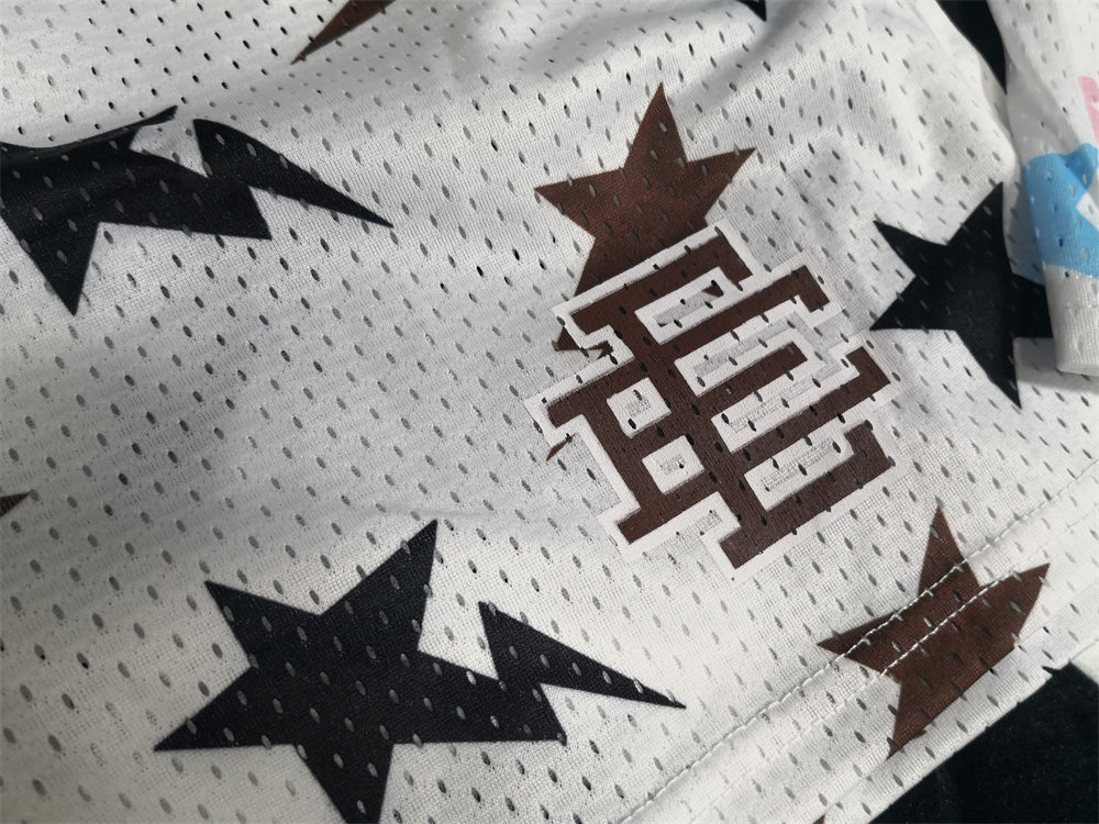 Free Shipping Eric Emanuel Star Mesh Shorts 6 Colors