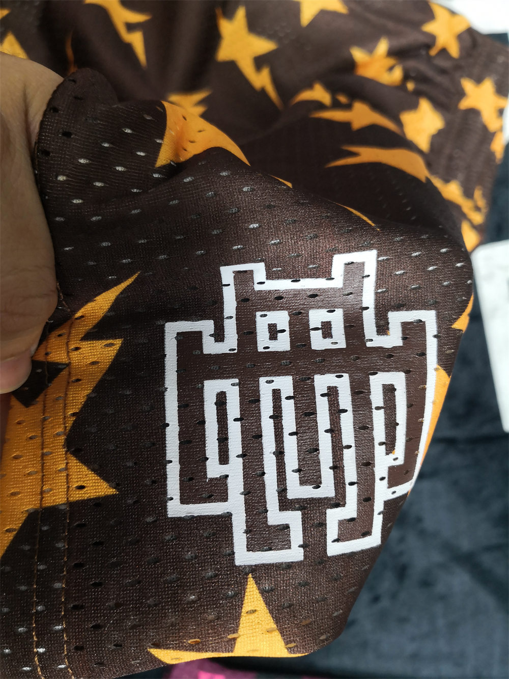 Free Shipping Eric Emanuel Star Mesh Shorts 6 Colors