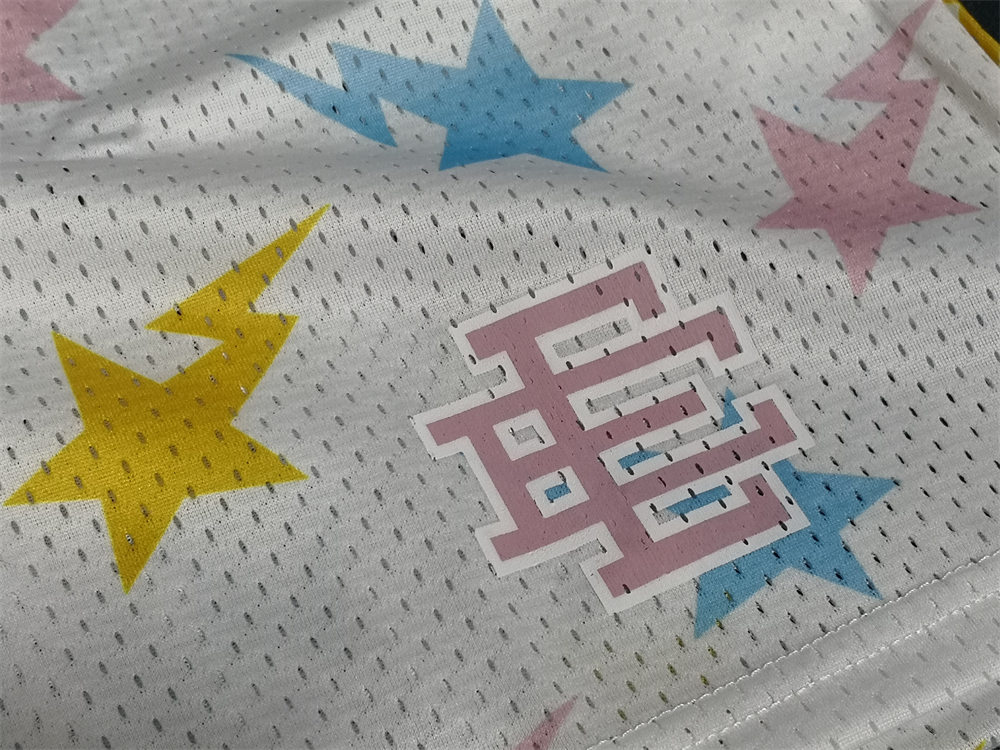 Free Shipping Eric Emanuel Star Mesh Shorts 6 Colors