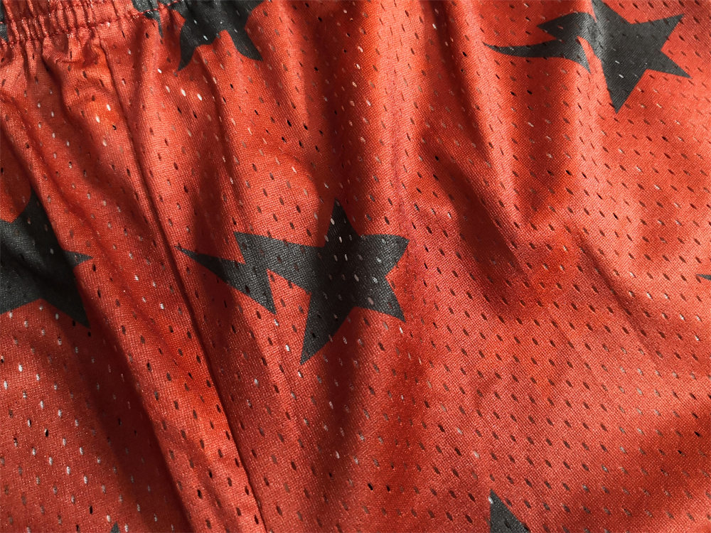 Free Shipping Eric Emanuel Star Mesh Shorts 6 Colors