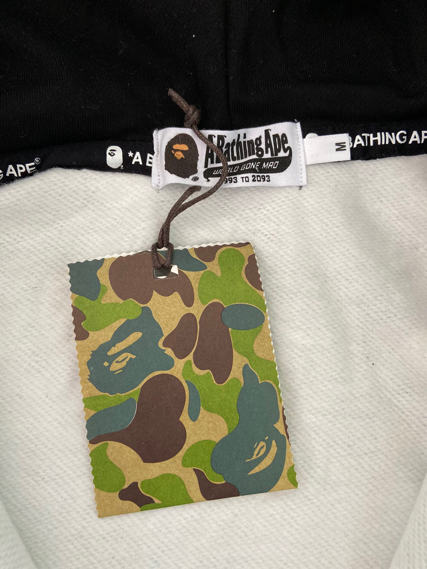 Bape Double Hood Glow in The Dark Hoodie 2 Colors
