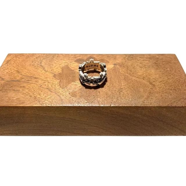 Chrome Heart Overlapping Cross Ring