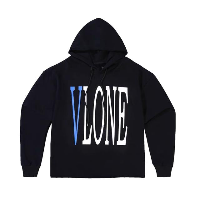 Vlone white snake hoodie black/white