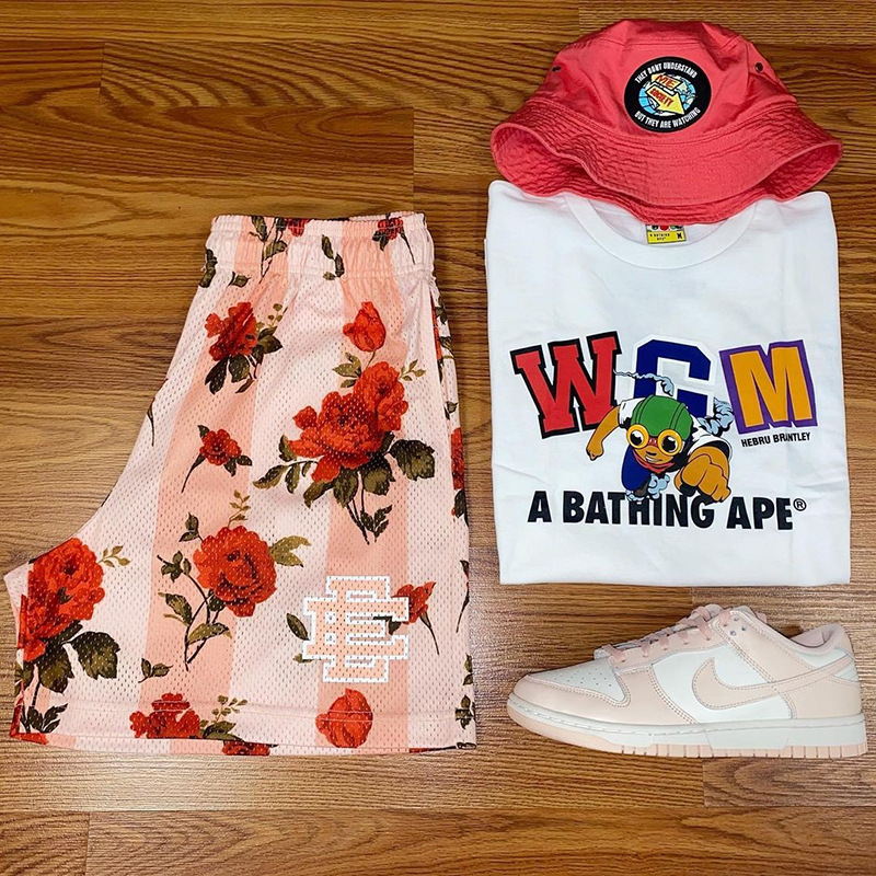 Free Shipping Eric Emanuel Rose Mesh Shorts 3 Colors