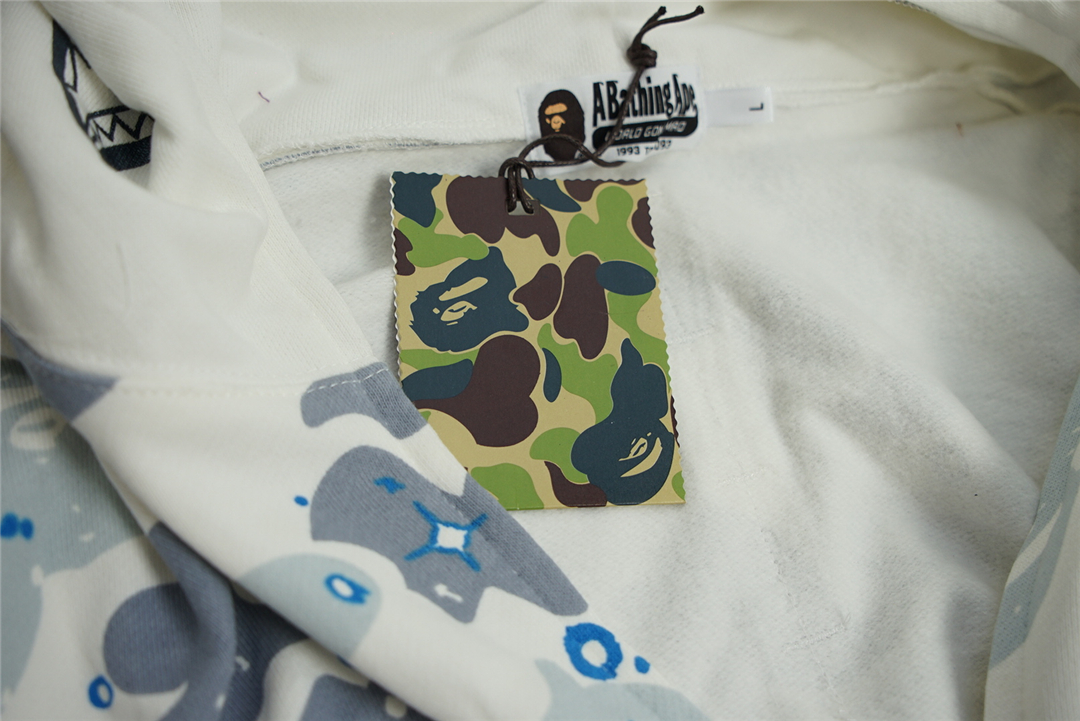 Bape Galaxy Camo Shark Hoodie