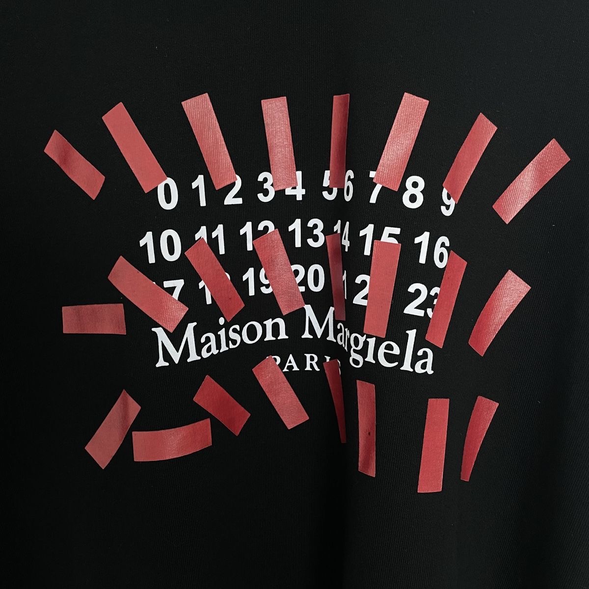 Masion Margiela Numbers Hoodie 3 Colors