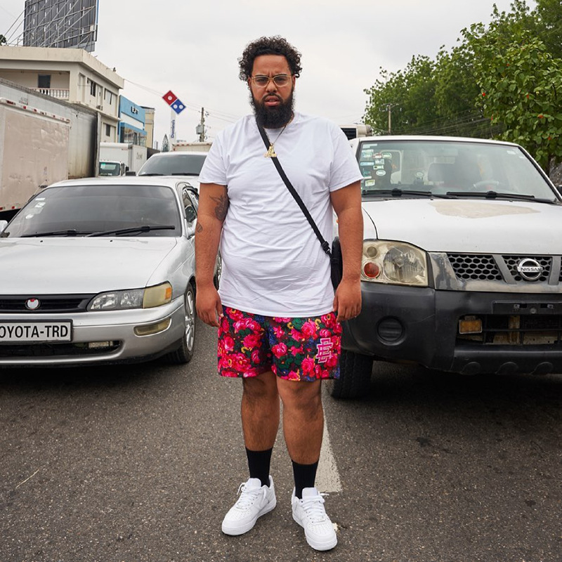 EE Eric Emanuel Flower Shorts