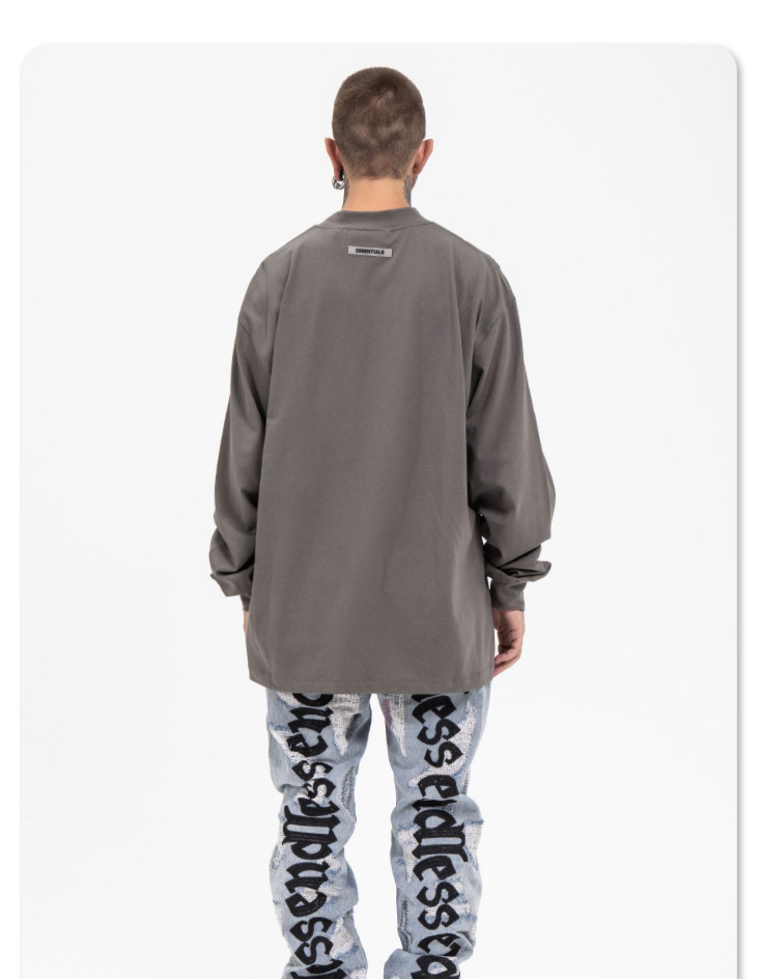 Vlone x Endless Denim Embroidery Jeans