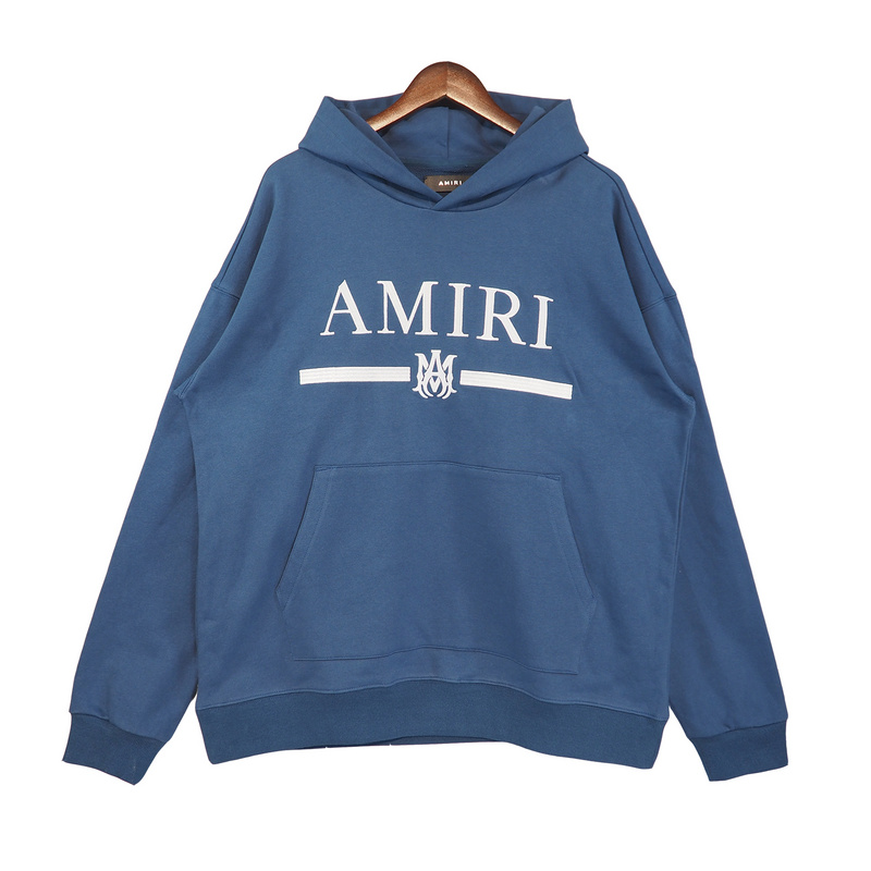 Amiri 22SS Classic Embroidered Logo Hoodie (White/Black/Brown/Blue/Navy Blue)