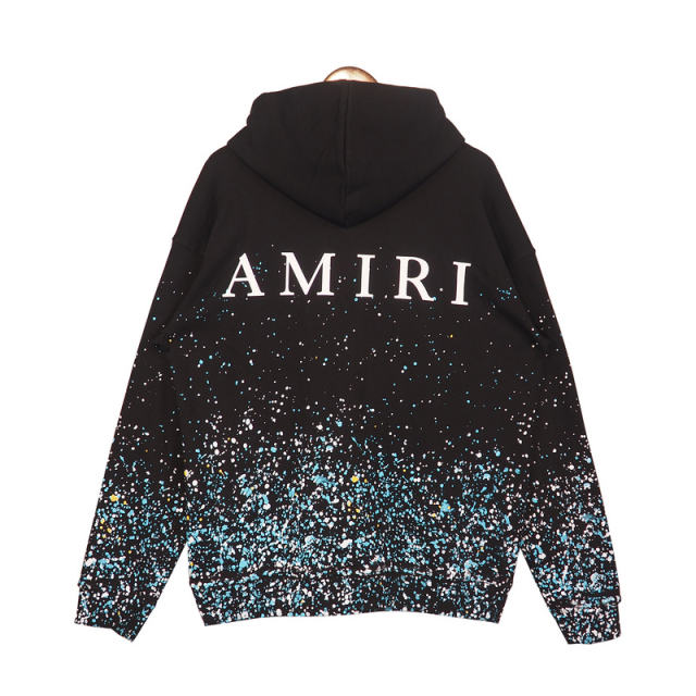 Amiri 22SS Galaxy Hoodie Black Reps Replica Ninjahype Dhgate