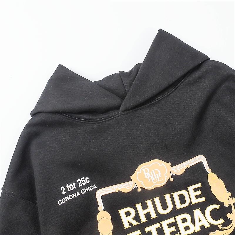 Rhude slogans hoodie 2 colors