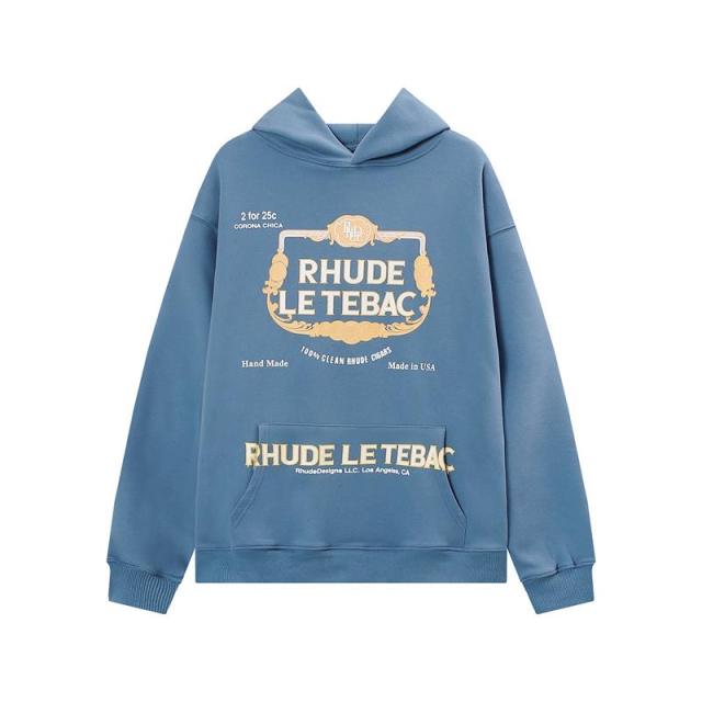 Rhude slogans hoodie 2 colors