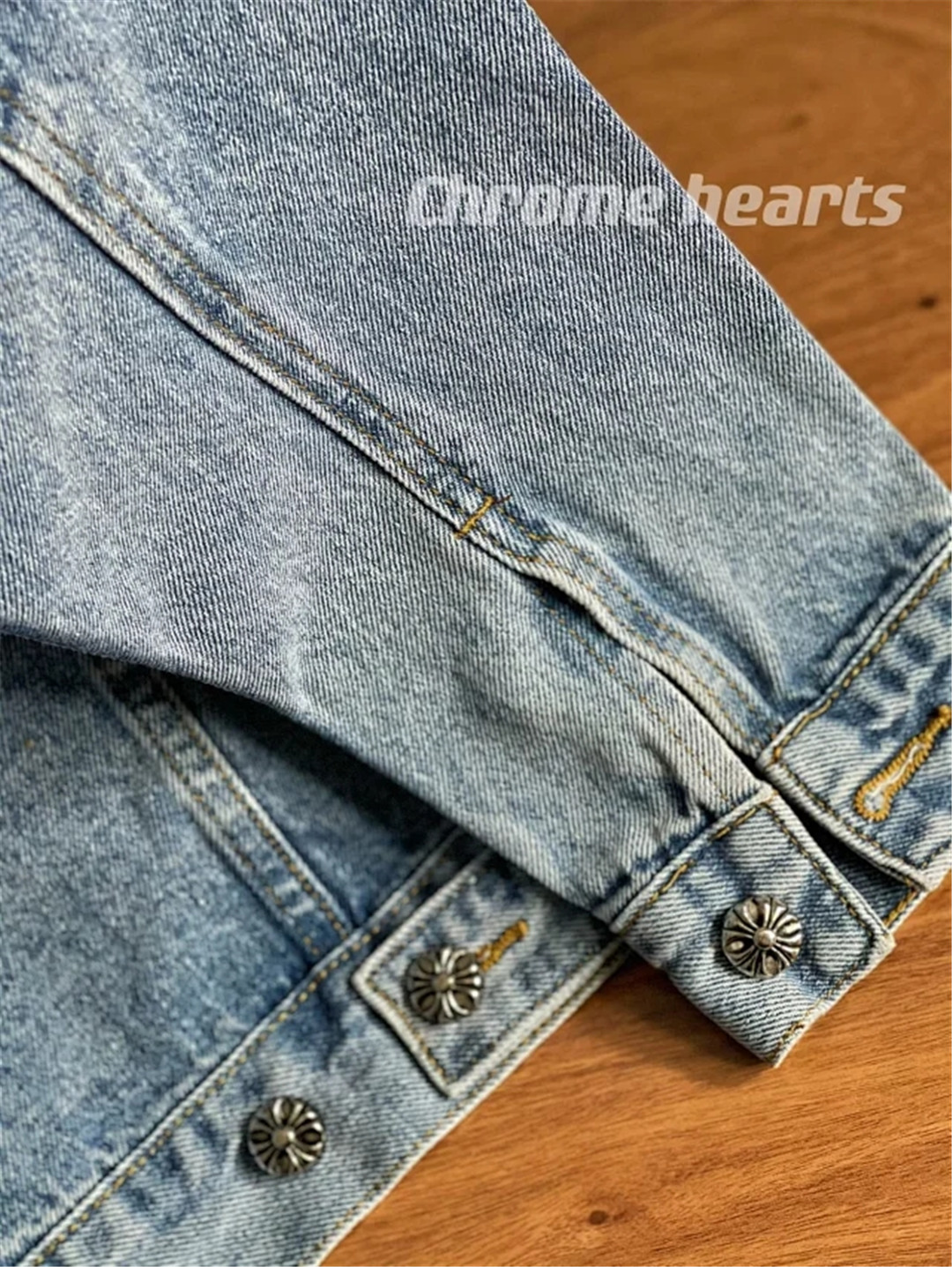 Chrome hearts denim jacket Blue
