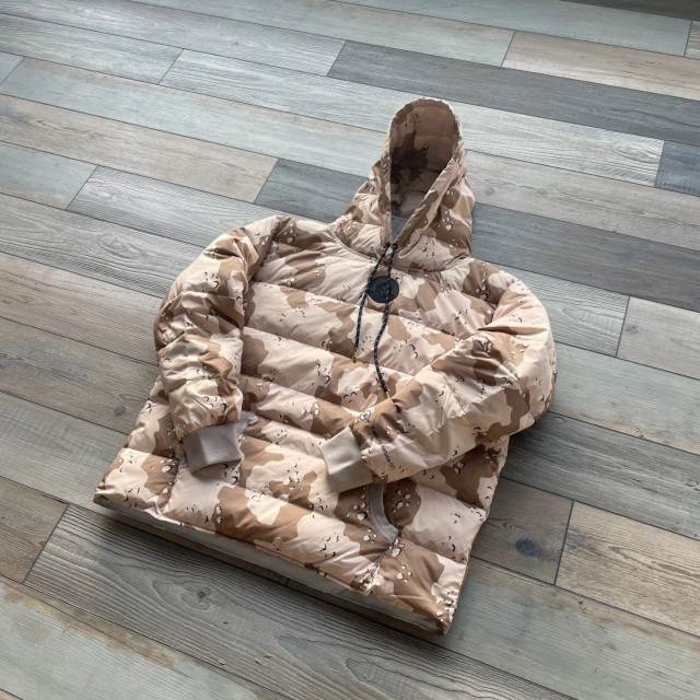 Kith winter suits navy blue camo