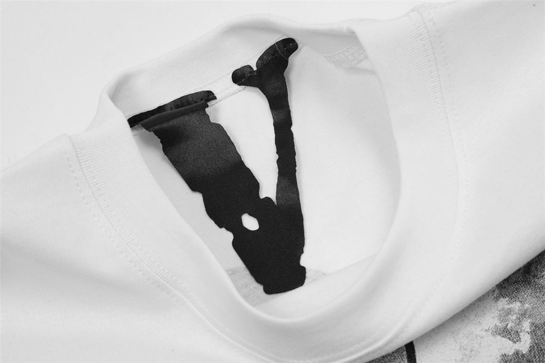 Saint Michael VLONE NO CAP Long Sleeve T-Shirt Black White