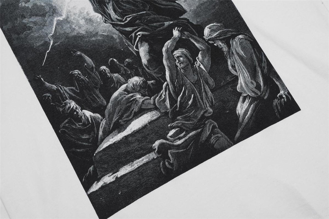 Saint Michael VLONE NO CAP Long Sleeve T-Shirt Black White