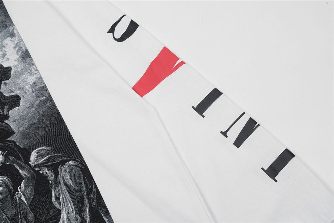 Saint Michael VLONE NO CAP Long Sleeve T-Shirt Black White