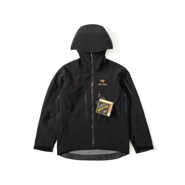 [Best Quality] Arc Teryx Alpha SV 24K Water Proof Jacket Black