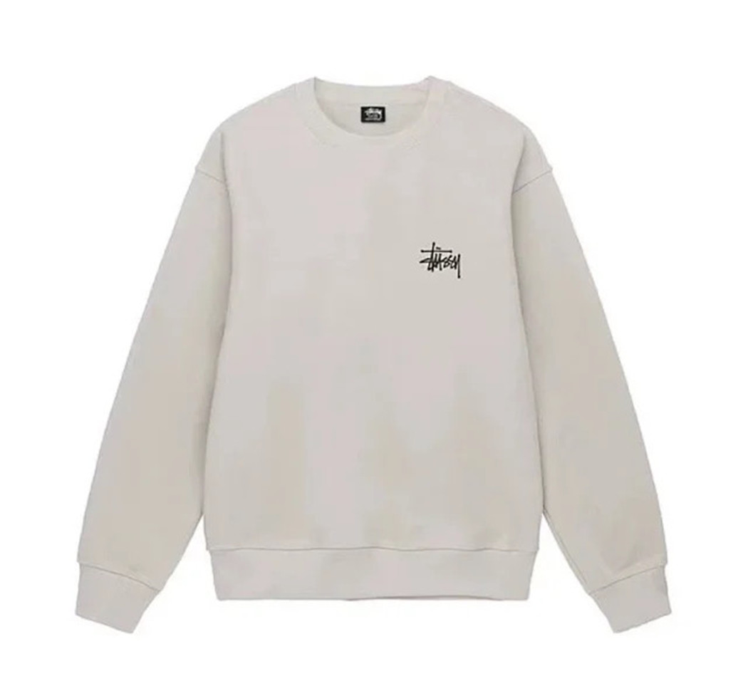 Stussy letters Print Crewneck 4 Colors