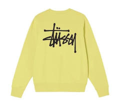 Stussy letters Print Crewneck 4 Colors