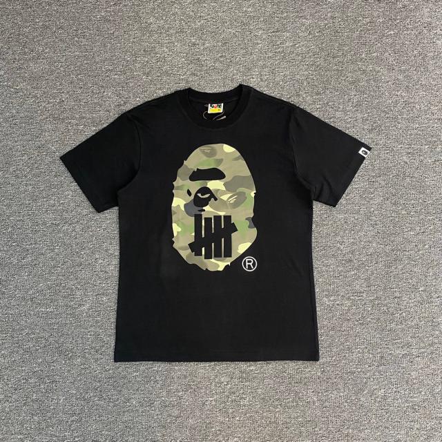 Bape x Undefeated UNDFTD A Bathing Ape T-Shirts Black White