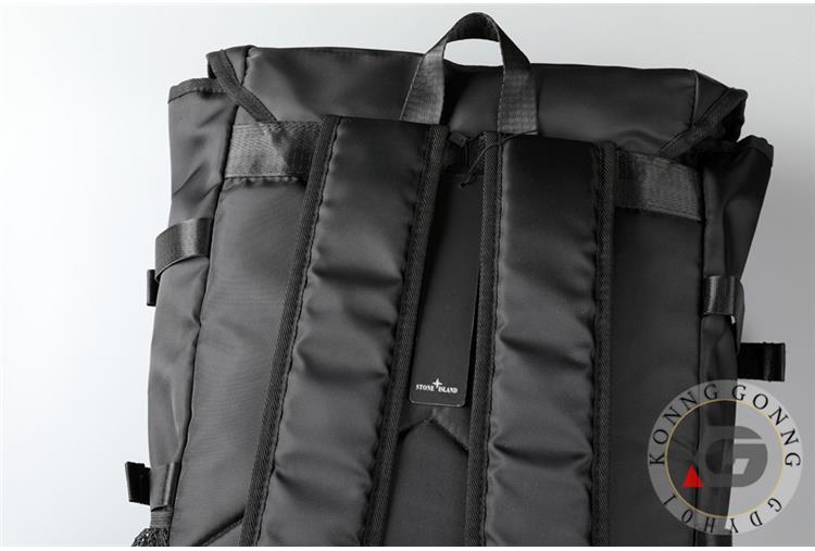 Stone Island Backpack Big (Black/Army Green)