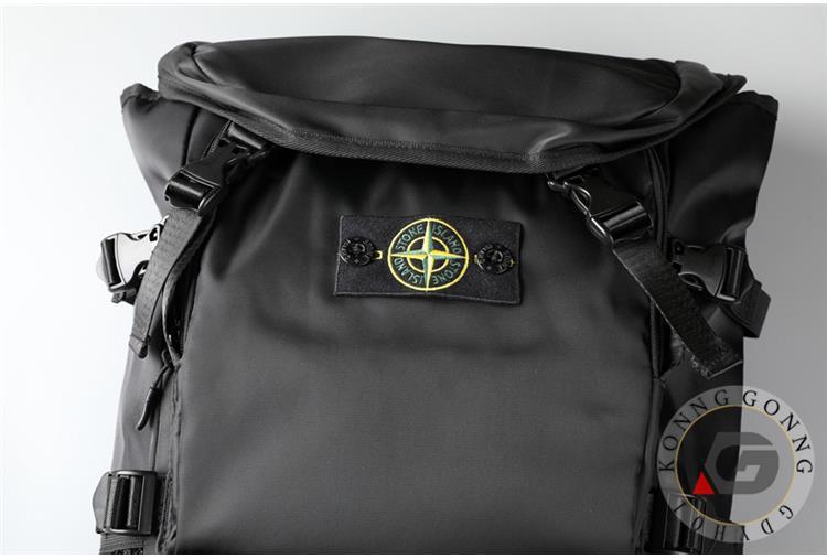 Stone Island Backpack Big (Black/Army Green)