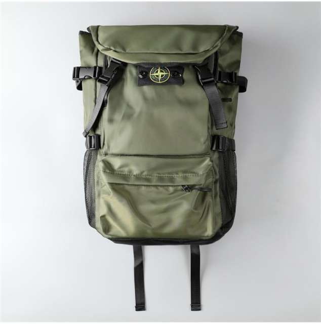 Stone Island Backpack Big (Black/Army Green)