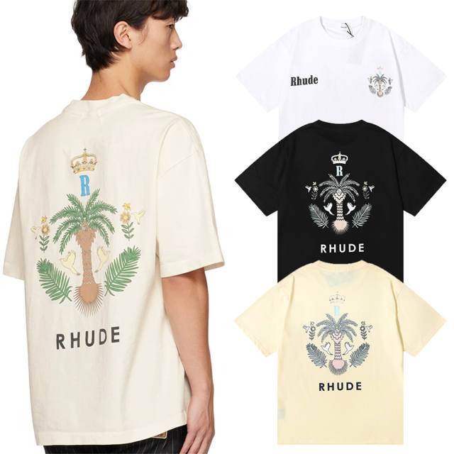 Rhude Coconut trees Tee 3 Colors