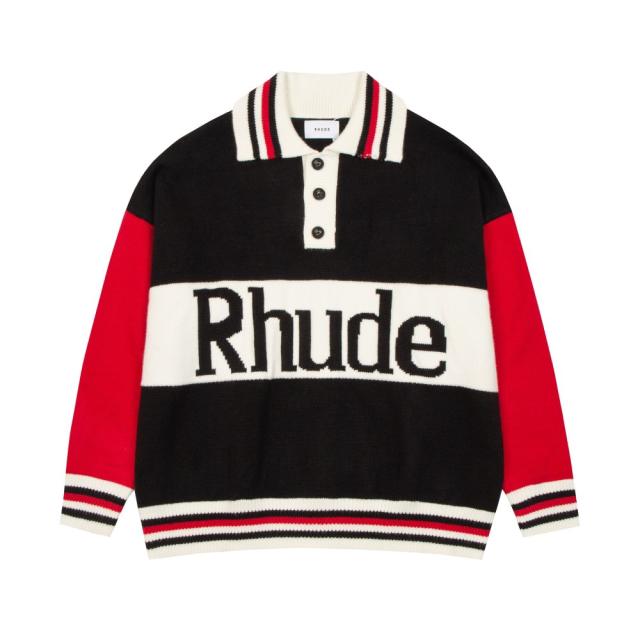 Rhude polo sweater 2 colors