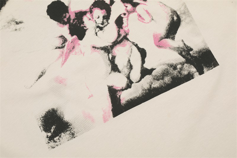 Saint Michael cubitt love tee beige