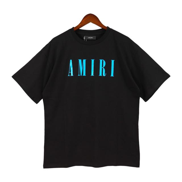 Amiri Classic Logo T-Shirt Black White Neon Green
