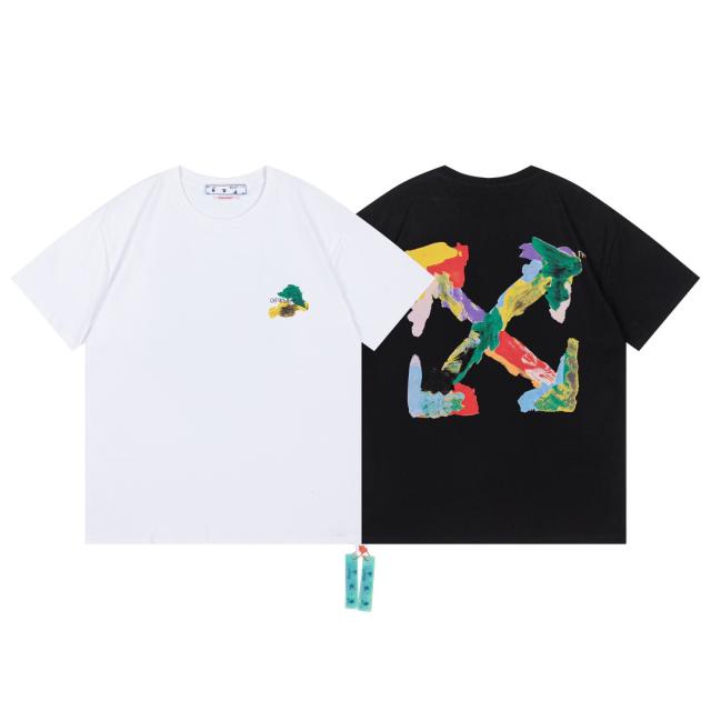 Off White Oil Painting Logo T-Shirt