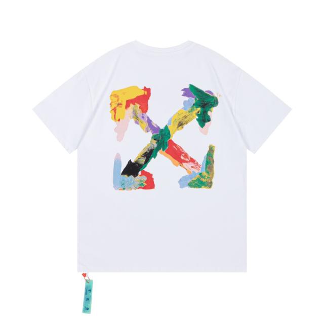 Off White Oil Painting Logo T-Shirt