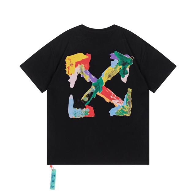 Off White Oil Painting Logo T-Shirt