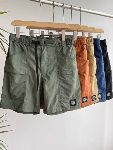 Stone Island Metal Nylon Shorts (Green/Orange/Khaki/Black/Blue)