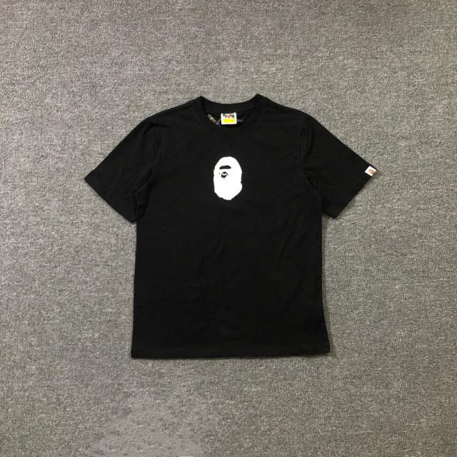 Bape A Bathing Ape Small Ape Logo T-Shirt Black White