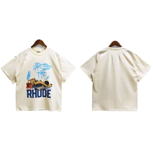 Rhude Blue tee F1 Tee