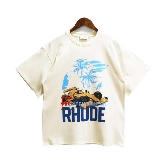 Rhude Blue tee F1 Tee