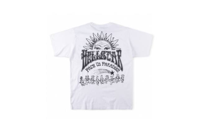 Hellstar Studios Globe Letters Walk Tee