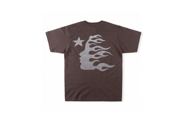 Hellstar studios tee brown white